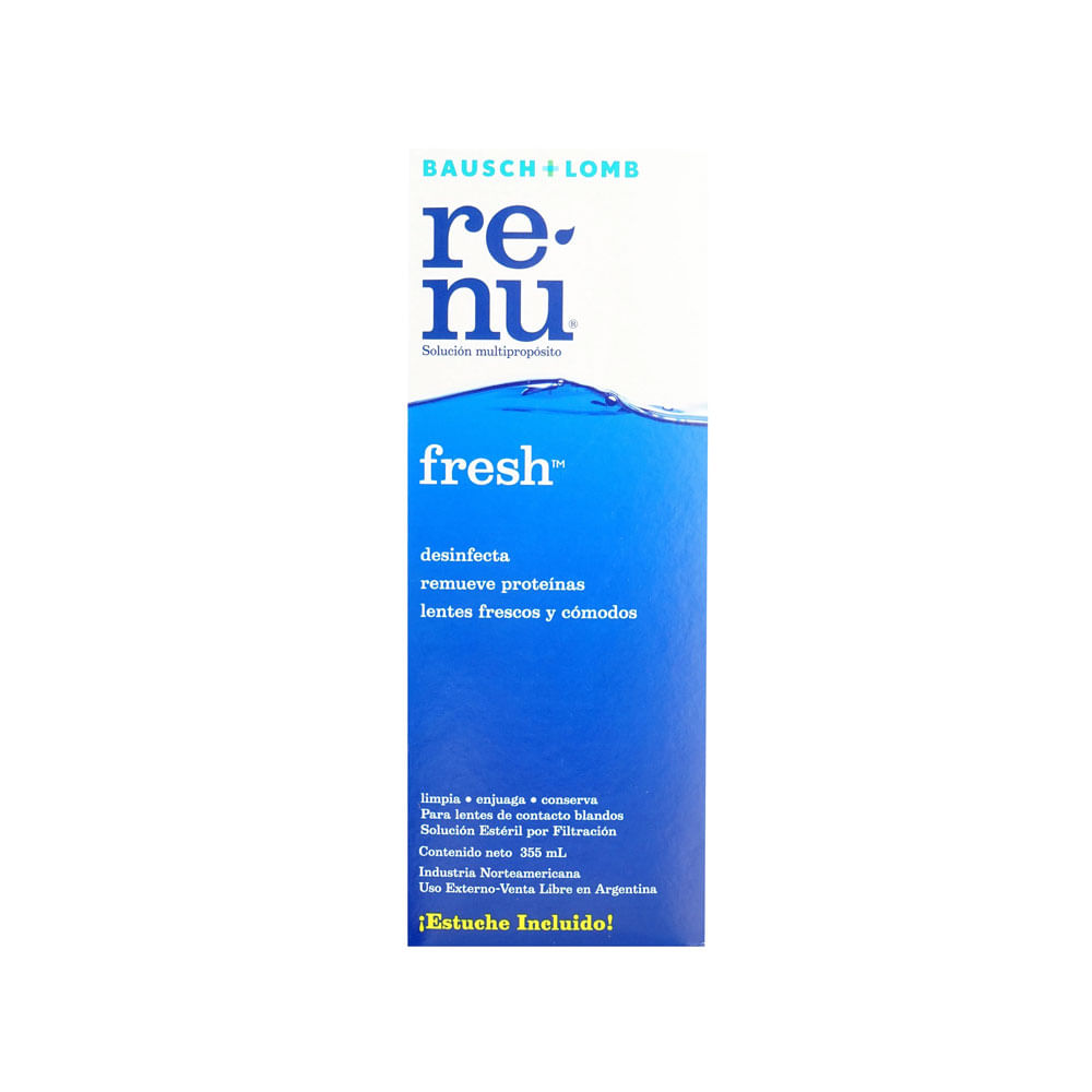 Renu Fresh Solución Multipropósito 355ml - digitalfarma