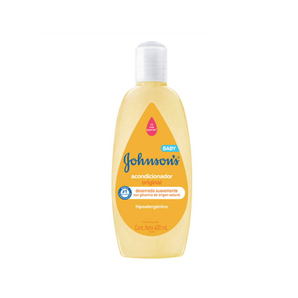 Shampoo Johnson Baby Original Hipoalergénico 400ml - digitalfarma